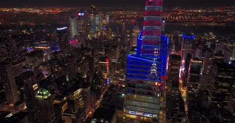 Aerial View of Vanderbilt One Building w... | Stock Video | Pond5
