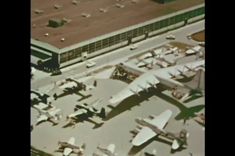 Wright Patterson Museum Stock Video Footage | Royalty Free Wright ...