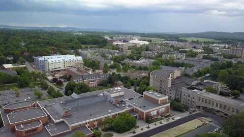 Virginia Tech Aerial Stock Video Footage | Royalty Free Virginia Tech ...