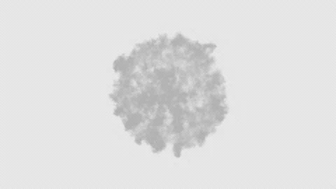 Aerial white smoke shockwave blowing ove... | Stock Video | Pond5