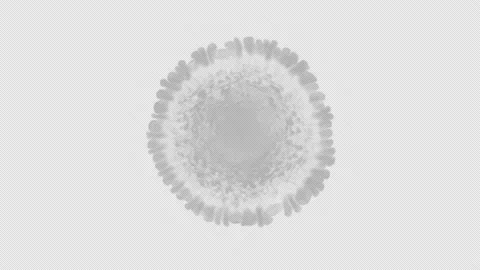 Aerial white smoke shockwave blowing ove... | Stock Video | Pond5