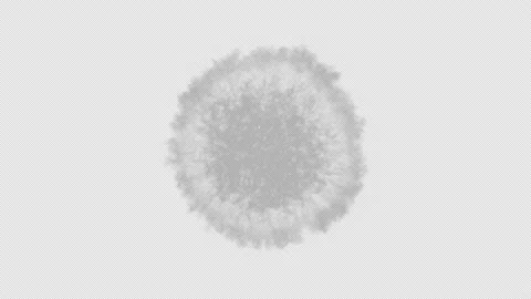 Aerial white smoke shockwave blowing ove... | Stock Video | Pond5