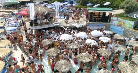 Beach Wild Party Stock Videos – Royalty-Free HD & 4K Videos