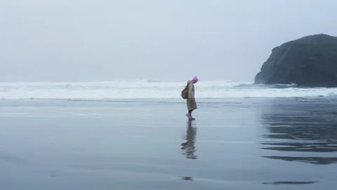 Wet Beach Stock Videos – Royalty-Free HD & 4K Videos | Pond5