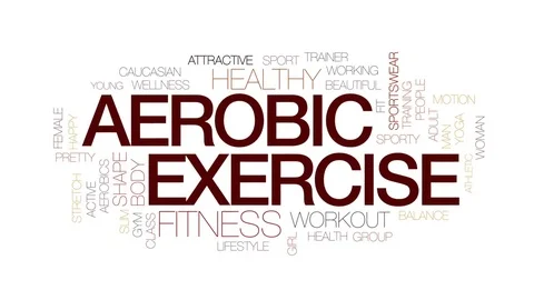Aerobic Exercise Animation Stock Footage ~ Royalty Free Stock Videos ...