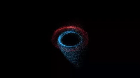 Aesthetic Abstract Particle Eye Colors A... | Stock Video | Pond5