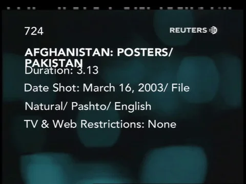 AFGHANISTAN: LEAFLETS DROPPED IN JALAABA... | Stock Video | Pond5
