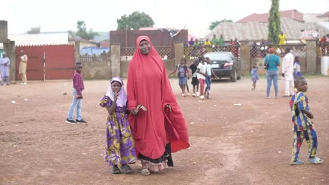 Africa children faces and their poor con... | Stock Video | Pond5