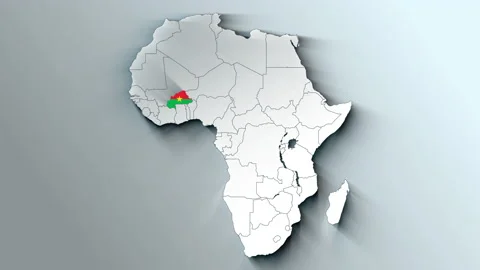 Africa Map Burkina Faso At Least 100 People Killed In Central Burkina