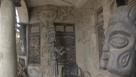 Africa deities and worship of god and go... | Stock Video | Pond5