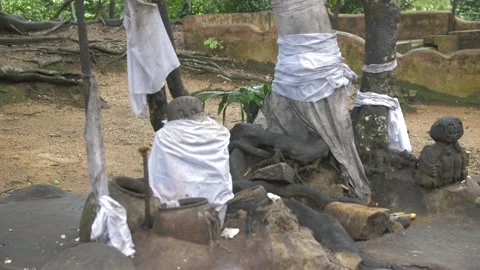 Africa deities and worship of god and go... | Stock Video | Pond5