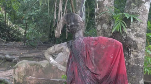 Africa deities and worship of god and go... | Stock Video | Pond5