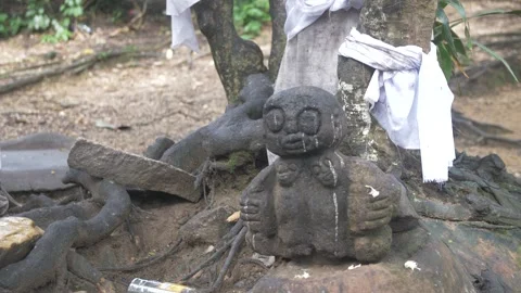 Africa deities and worship of god and go... | Stock Video | Pond5