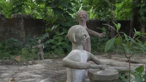 Africa deities and worship of god and go... | Stock Video | Pond5