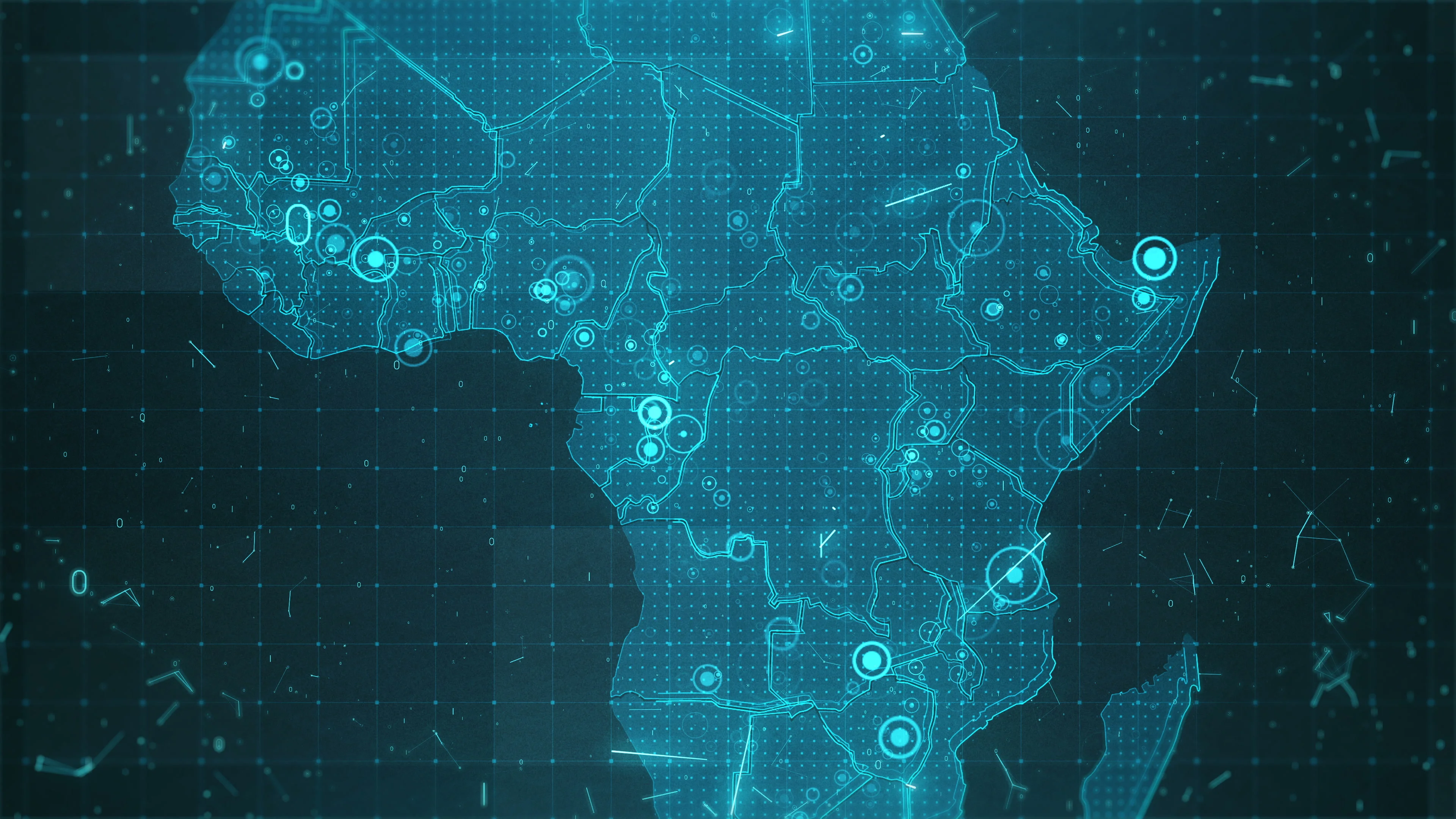 Africa Map Wallpaper