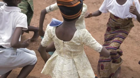 Africa Nigeria student dancing during Tr... | Stock Video | Pond5