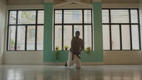 African American black male wearing kara... | Stock Video | Pond5