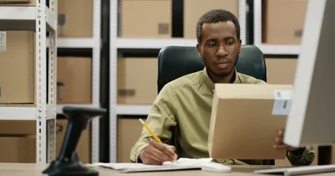 Mailman Writing Stock Video Footage | Royalty Free Mailman Writing ...