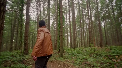 african american man wandering lost in w... | Stock Video | Pond5