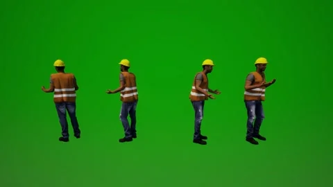 African architects on green screen talki... | Stock Video | Pond5