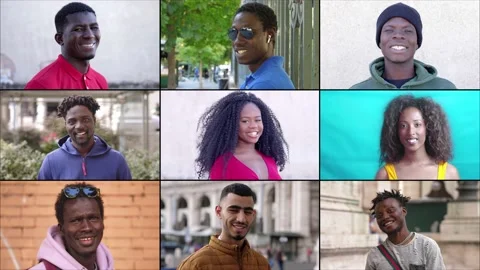 Black Women Collage Stock Videos – Royalty-Free HD & 4K Videos