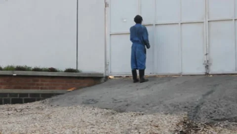 Man Opening Gate Stock Video Footage | Royalty Free Man Opening Gate ...