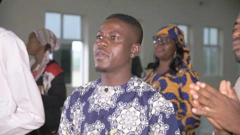 African people clapping hand and praisin... | Stock Video | Pond5