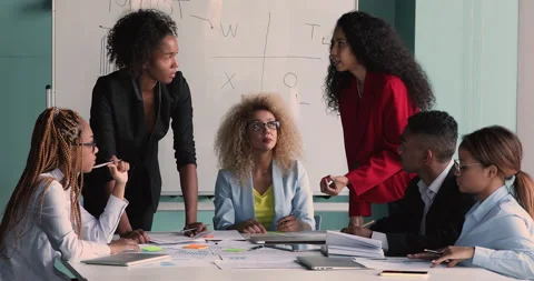 African project leaders and team brainst... | Stock Video | Pond5