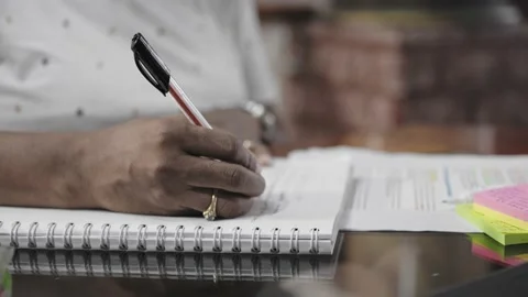 Student Writing Stock Video Footage | Royalty Free Student Writing ...