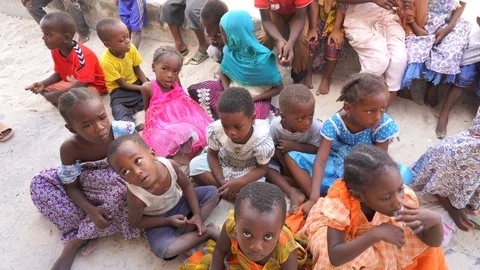 African young children on a street of Za... | Stock Video | Pond5