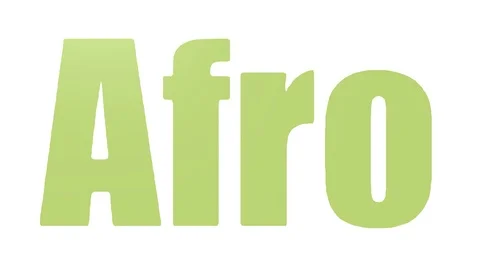 Afro Animated Word Cloud On White Backgr... | Stock Video | Pond5