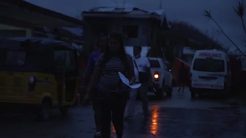 Aftermath of the Super Typhoon Rai or Od... | Stock Video | Pond5