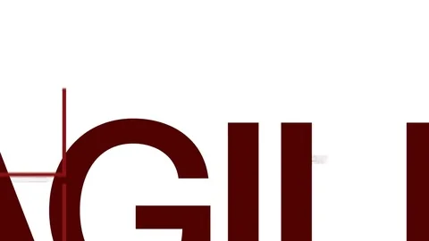 Agility animated word cloud. Kinetic typ... | Stock Video | Pond5