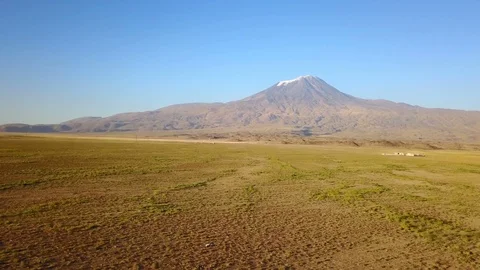 Agri Dagi, East Anatolian high steppes, ... | Stock Video | Pond5