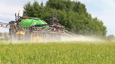 Spray Plants Stock Footage ~ Royalty Free Stock Videos | Pond5