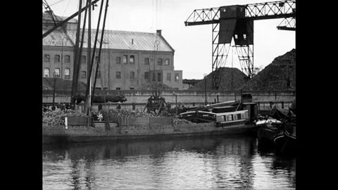 Agriculture Goods Being Unloaded From Bo... | Stock Video | Pond5