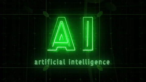 AI Artificial Intelligence Animation wit... | Stock Video | Pond5