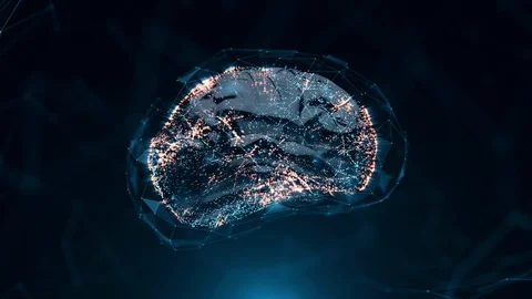 Ai, Deep Learning, 3D holographic Silico... | Stock Video | Pond5