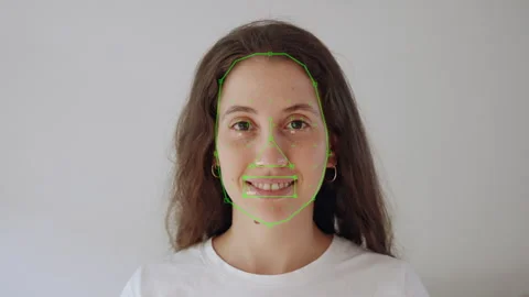 Ai face detection tracking and recogniti... | Stock Video | Pond5