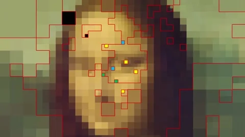 AI generated art, black background, 4K | Stock Video | Pond5