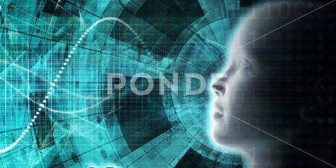 AI Processing Education Deep Learning ~ Clip Art #104294419