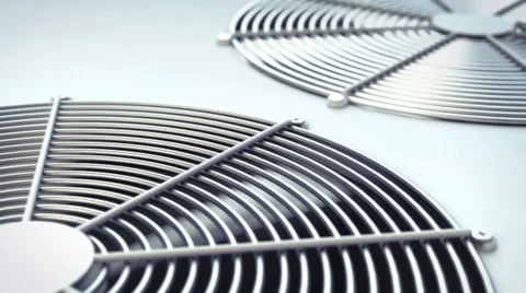 Air conditioning fan ventilation animati... | Stock Video | Pond5