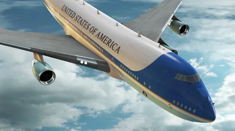 Air Force One Animation Stock Videos – Royalty-Free HD & 4K Videos