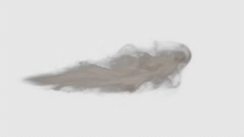 Air gust dragging dust to the right on a... | Stock Video | Pond5