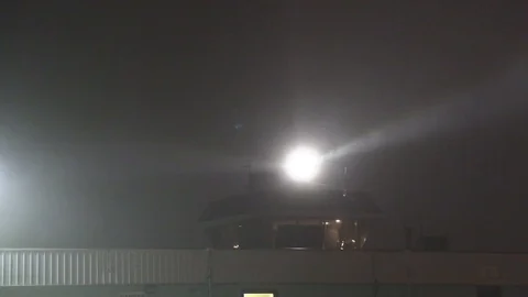 Air traffic control tower beacon flashin... | Stock Video | Pond5