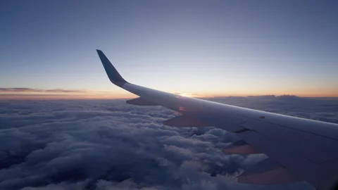 Airbus A320 Passenger Airplane Cruising ... | Stock Video | Pond5