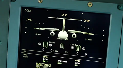 Pilots Flying Aircraft Cockpit View Stock Video Footage | Royalty Free ...