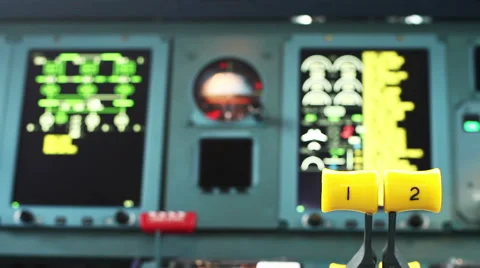 Pilots Flying Aircraft Cockpit View Stock Video Footage | Royalty Free ...