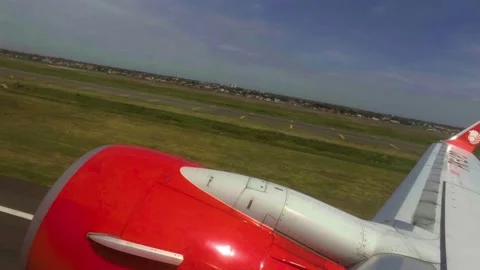 Flight Take Off Point Of View Stock Video Footage | Royalty Free Flight ...