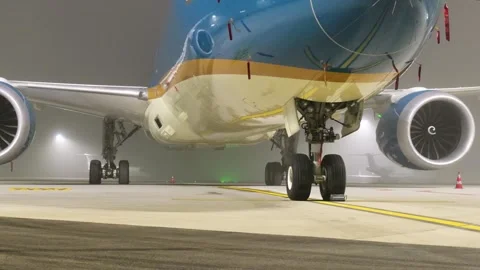 aircraft’s belly undercarriage includi... | Stock Video | Pond5